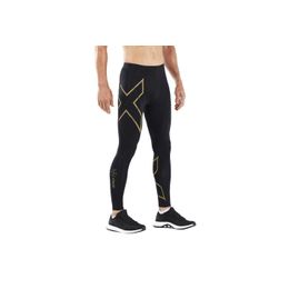 2XU Sporthose Laufhose lang Light Speed Compression Tights (1-tlg) Kompressionsunterstützung für Adduktoren