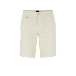 BOSS Orange Chinoshorts Slim-Fit Shorts aus Stretch-Baumwolle (1-tlg)