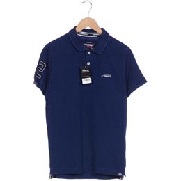 Superdry Herren Poloshirt, marineblau