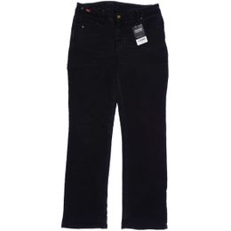 SOCCX Damen Jeans, schwarz, Gr. 30