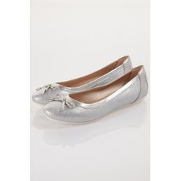 Geox Damen Ballerinas, silber