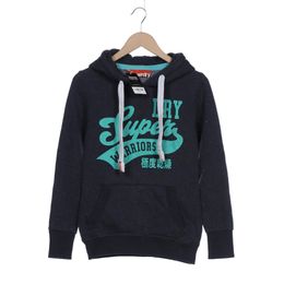 Superdry Damen Kapuzenpullover, marineblau, Gr. 36