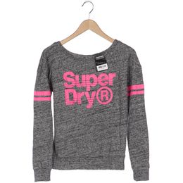 Superdry Damen Sweatshirt, grau, Gr. 34