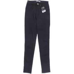 NA-KD Damen Jeans, schwarz