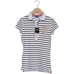 Tommy Hilfiger Damen Poloshirt, weiß, Gr. 34