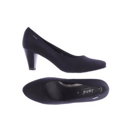 Jana Damen Pumps, schwarz, Gr. 7