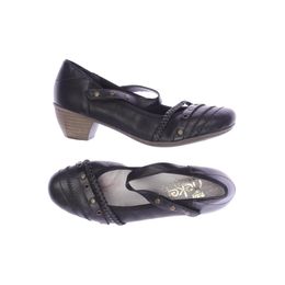 Rieker Damen Pumps, schwarz