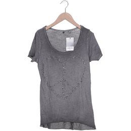 Rich & Royal Rich & Royal Damen T-Shirt, grau, Gr. 36