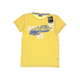 Napapijri Herren T-Shirt, gelb, Gr. 152