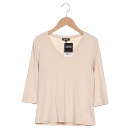 More & More More & More Damen Langarmshirt, beige, Gr. 36