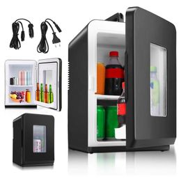 15L Mini Kühlschrank. 2in1 Minikühlschrank mit Kühl- und Heizfunktion. Getränkekühlschrank. 220-240V/12V Tragbar Kleiner Kühlschrank für Zuhause und