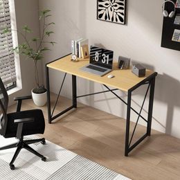 Mcc Direct - mcc miami Schreibtisch, Klappschreibtisch, Computertisch, Bürotisch, Home Office, Natur - natural beige