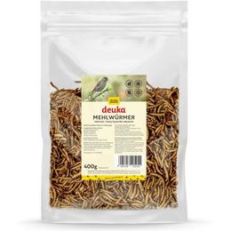 Deuka - Mehlwürmer 400 g Wildvögel Einzelfutter Gartenvogelfutter