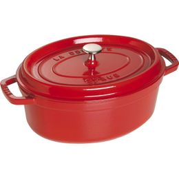 Staub® Schmortopf, Gusseisen, rot