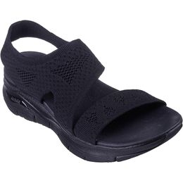 Skechers® Skechers Cali Riemchensandalen, Stretch, waschbar, für Damen, schwarz, 37