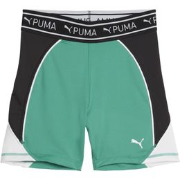 Puma® Puma Fit Joggingshorts, feuchtigkeitsableitend, für Damen, grün, M
