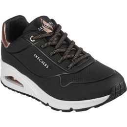 Skechers® Uno Sneaker, Keilabsatz, dämpfend, für Damen, schwarz, 41