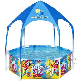 Bestway Kinderpool mit uv Sonnenschutz ø 1,83 m