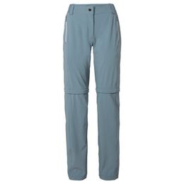 Vaude Funktionshose Women's Farley Stretch ZO T-Zip Pants II (1-tlg) Grüner Knopf