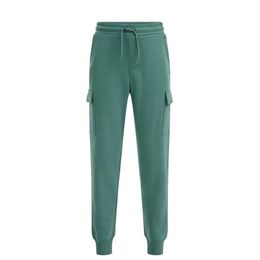 WE Fashion Sweatpants, grau|grün