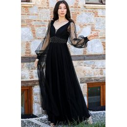 Modabout Abendkleid Langes Maxikleid Sommerkleid für Damen