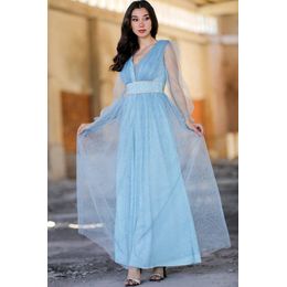 Modabout Abendkleid Langes Maxikleid Sommerkleid für Damen