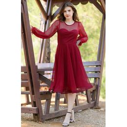 Modabout Abendkleid Damen Midikleid Sommerkleid für Damen