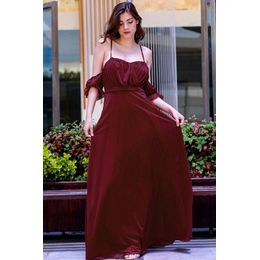 Modabout Abendkleid Langes Maxikleid Sommerkleid für Damen