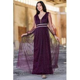 Modabout Abendkleid Langes Maxikleid Sommerkleid für Damen