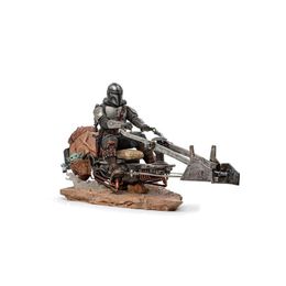 Iron Studios - Star Wars - On Speederbike Statue Deluxe Art Scale 1/10 - Figur