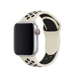 SmartUP Smartwatch-Armband Sport Silikon Armband für Apple Watch 1/2/3/4/5/6/7/8/9 SE Ultra