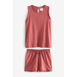 next Pyjama Schlafanzug mit Trägertop und Shorts aus Baumwolle (2 tlg)