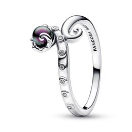 Pandora Fingerring Pandora Disney Ring Ursula aus Sterlingsilber mit Perle