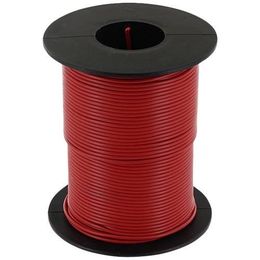 econ Connect KL025RT50 Litze 1 x 0.25 mm² Rot 50 m