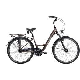 SIGN Cityrad, 3 Gang Shimano NEXUS SG-3C41 Schaltwerk, für Damen und Herren, braun