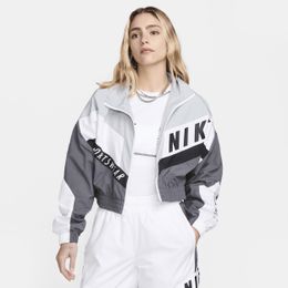 Nike Sportswear Damenjacke aus Webmaterial - Grau