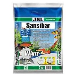 JBL Aquaristik JBL Sansibar Weißer Bodengrund für Aquarien Inhalt: 5 kg
