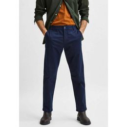 Selected Homme Chinohose SE Chino, blau
