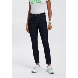 Kangaroos Slim-fit-Jeans CROPPED HIGH WAIST SLIM FIT NEUE KOLLEKTION, blau