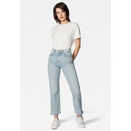 Mavi Straight-Jeans BARCELONA gerde Form, blau