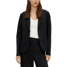 s.Oliver Jerseyblazer mit Rückenschlitz, grau