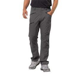 Outdoorhose Jack Wolfskin "HIKING ALPINE PANTS M" Gr. 48, N-Gr, grau (slate) Herren Hosen Outdoorhosen