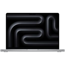 Apple Notebook "MacBook Pro 14''" Notebooks Gr. 16 GB RAM 1000 GB SSD, M3, silberfarben (silber)