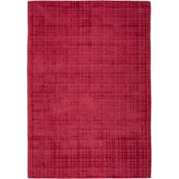 Teppich Padiro "Karma 125" Teppiche Gr. B/L: 160 cm x 230 cm, 8 mm, 1 St., rot (cherry) Esszimmerteppiche