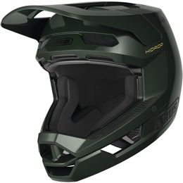 Fahrradhelm Abus "HIDROP" Helme Gr. L Kopfumfang: 59 cm - 60 cm, grün (moss green) Fahrradhelme für Erwachsene