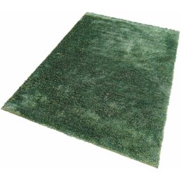 Hochflor-Teppich Esprit "New Glamour" Teppiche Gr. B/L: 200 cm x 300 cm, 40 mm, 1 St., grün Esszimmerteppiche