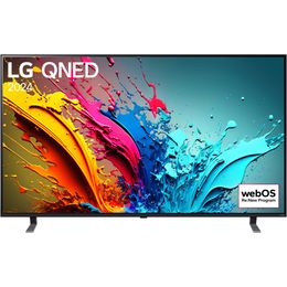 E (A bis G) LG QNED-Fernseher "65QNED85T6C" Fernseher schwarz 4k Fernseher
