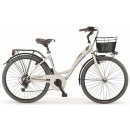 Cityrad MBM "City Agora" Fahrräder Gr. 43 cm, 26 Zoll (66,04 cm), beige Sportgeräte