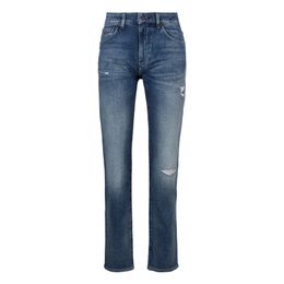 Regular-fit-Jeans BOSS Orange "Re.Maine BC" Gr. 36, Länge 30, blau (bright blue439) Herren Jeans