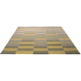 Teppich Esprit "Fida" Teppiche Gr. B/L: 140 cm x 200 cm, 10 mm, 1 St., gelb Esszimmerteppiche